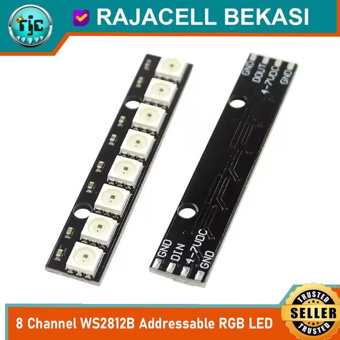Jual 8 Channel WS2812 Ws2812B 5050 Addressable RGB LED for Arduino0 ...