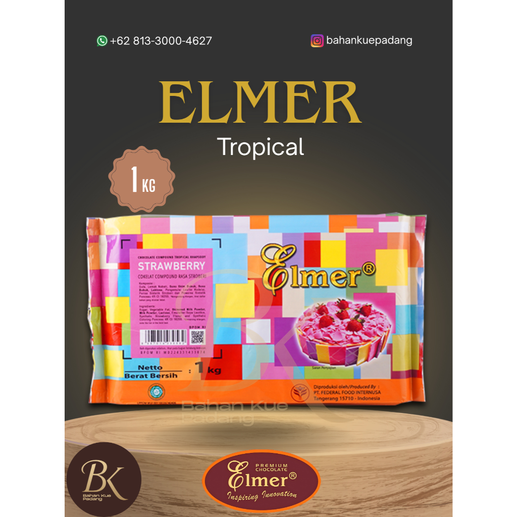 Jual Elmer Compound Tropical – Cokelat Compound Berwarna untuk Kreasi ...