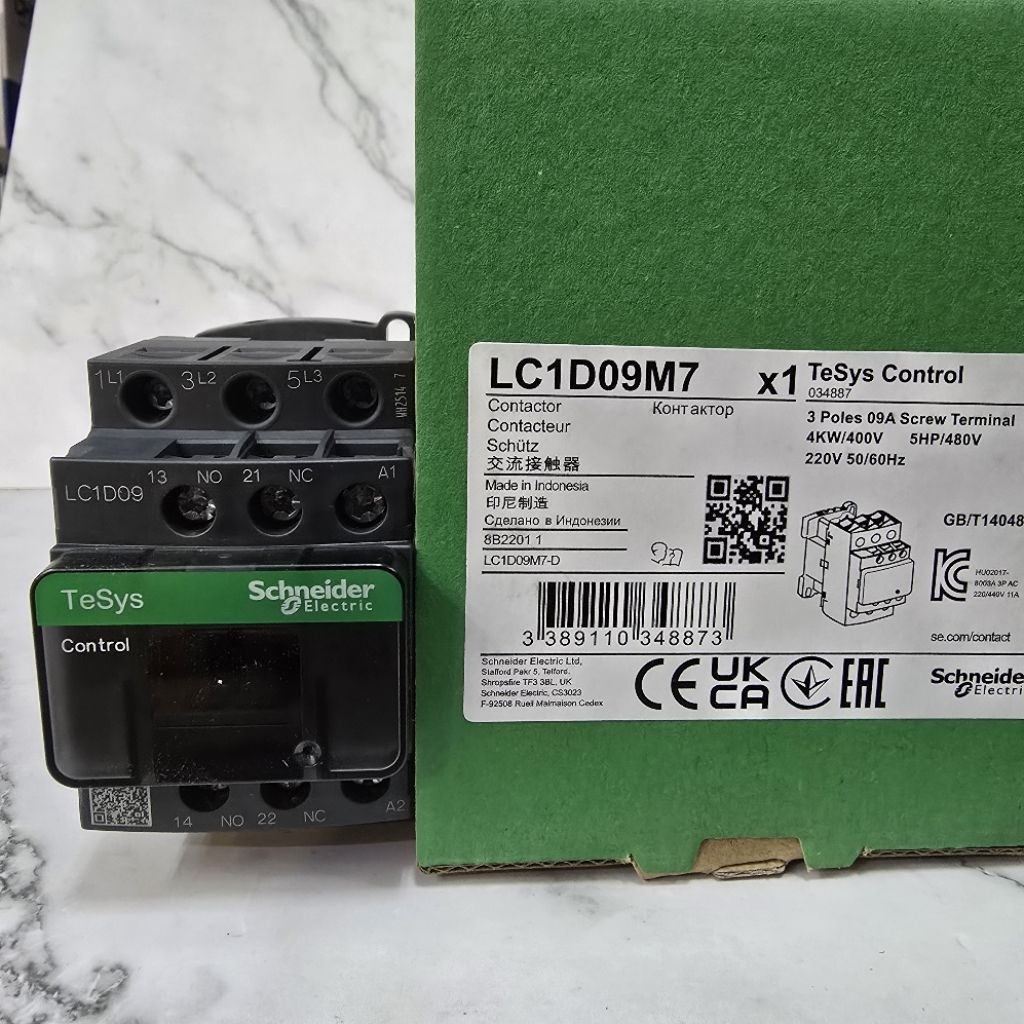 Jual KONTAKTOR CONTACTOR 3PHASE 220VAC LC1D09M7 LC1D12M7 LC1D18M7 LC1D25M7 LC1D32M7 LC1D38M7 ...