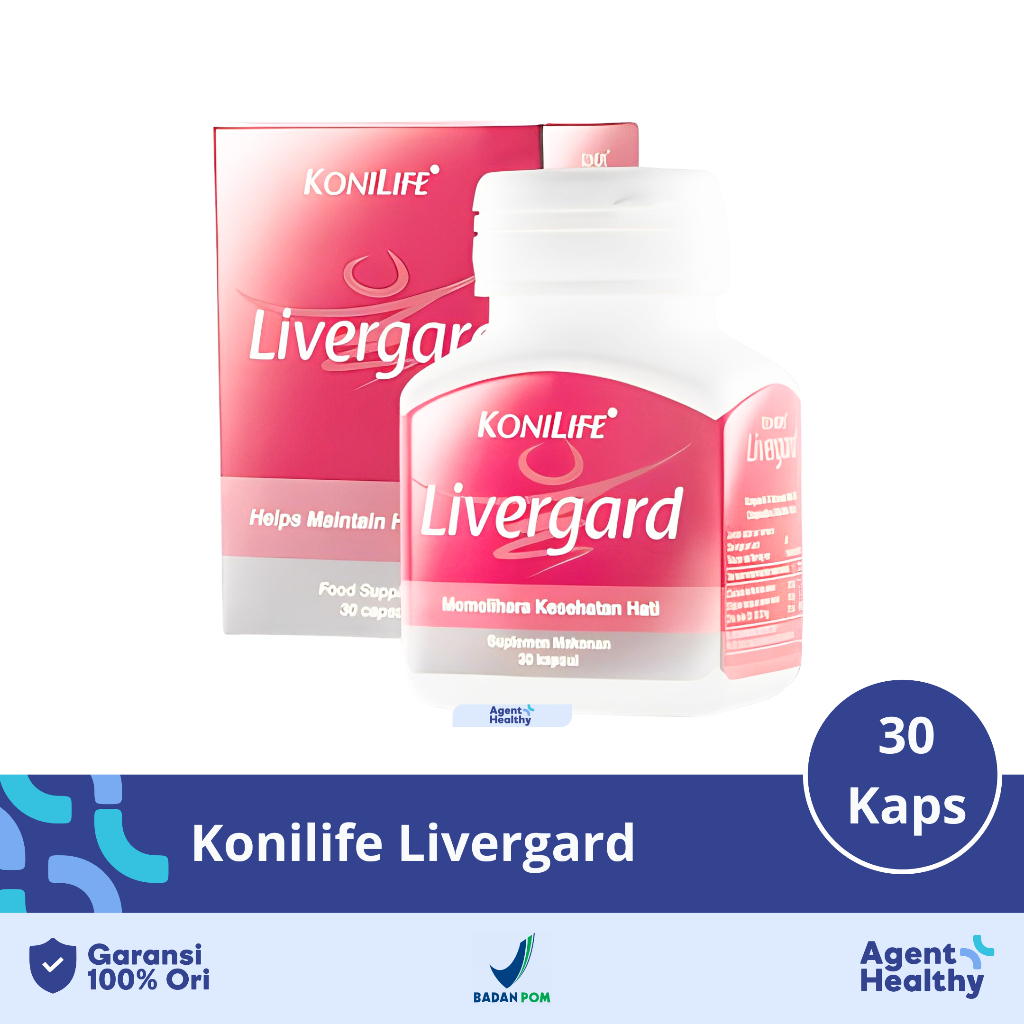 Jual Konilife Livergard isi 30 Kapsul - Memelihara Kesehatan Hati ...
