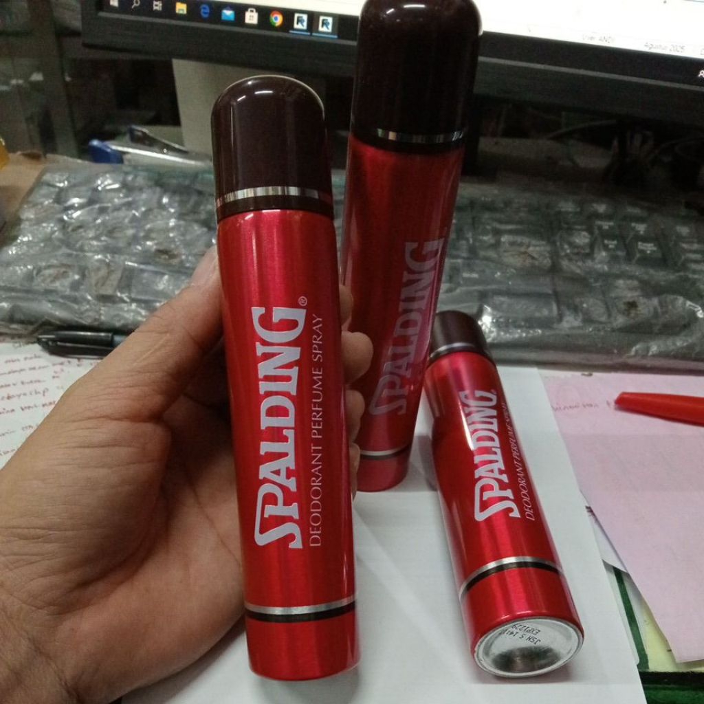 Jual SPALDING DEO PARFUME SPRAY KALENG 100ML | PARFUM DEODORANT ...