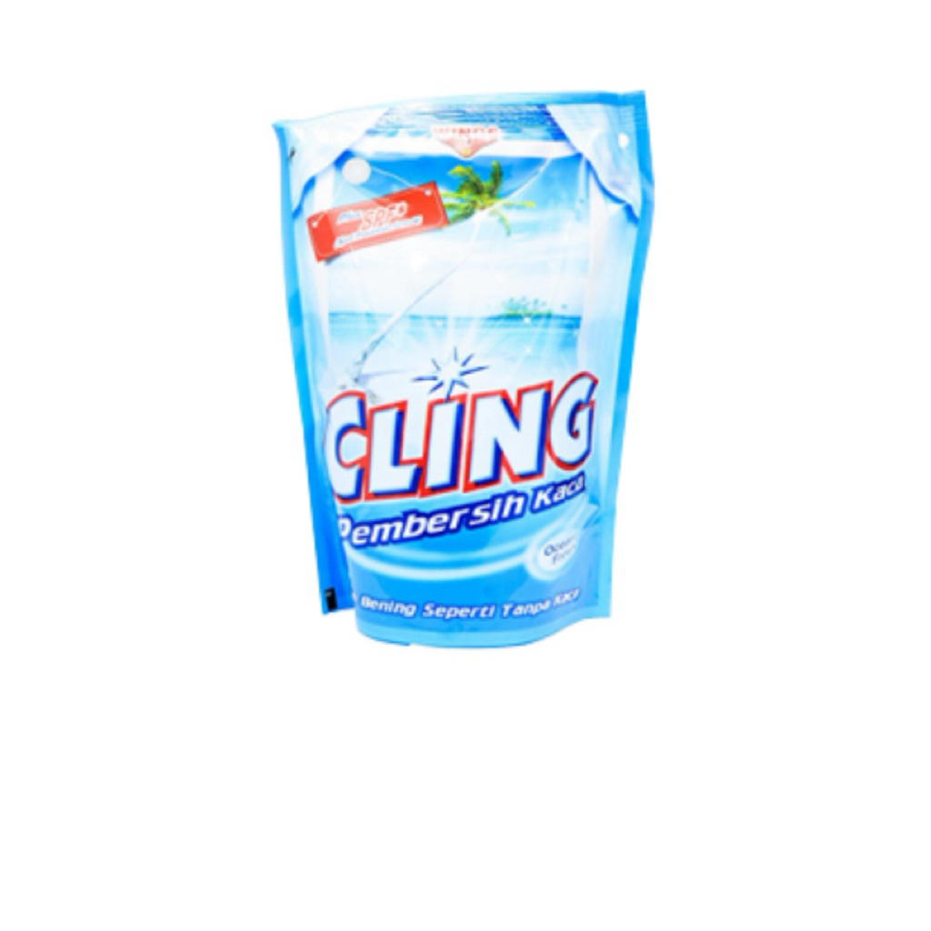 Jual Cling Pembersih Kaca Ocean Fresh Refill 425 ml – Kaca Bening ...