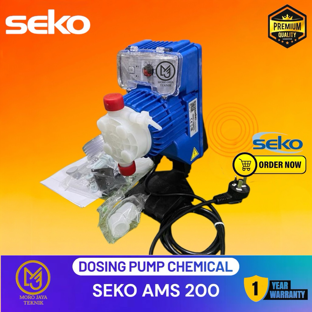 Jual Pompa Dosing Kimia SEKO AMS 200 Pompa Dosing Pump Chemical AMS200 ...
