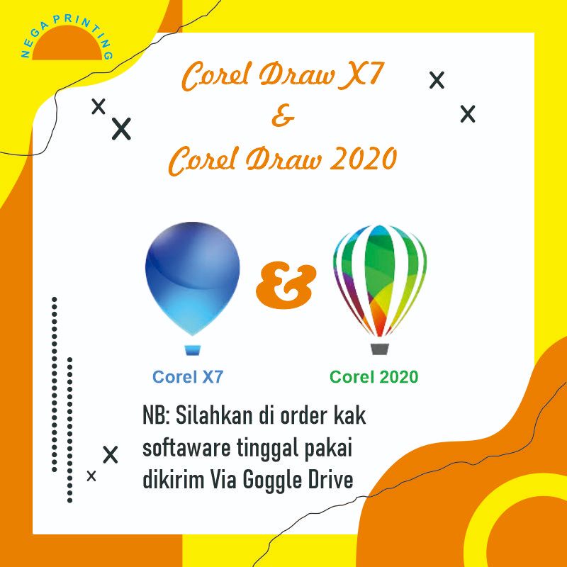 Jual Corel Draw X7 dan Corel Draw 2020 langsung pakai | Shopee Indonesia