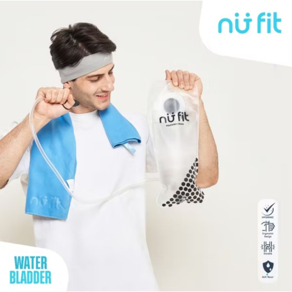 Jual Nu Fit - water bladder 2 liter original - kantong air minum ...