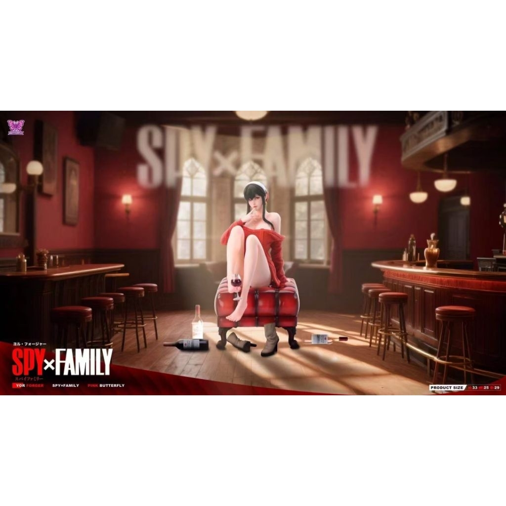 Jual PRE-ORDER Pink Butterfly Studio - Spy x Family Yor Forger (18 ...