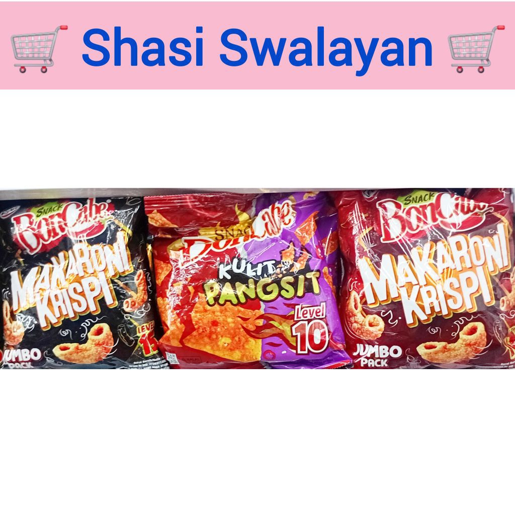 Jual BON CABE Makaroni/ Kulit Pangsit 10/ 15 - Makanan Ringan BonCabe ...