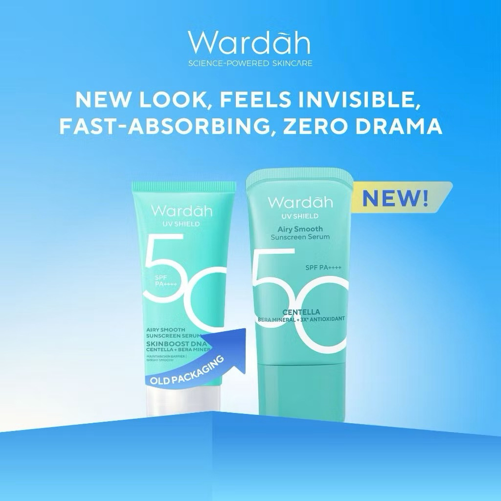 Jual [KEMASAN BARU] Wardah UV Shield Airy Smooth Sunscreen SPF 50 PA ...