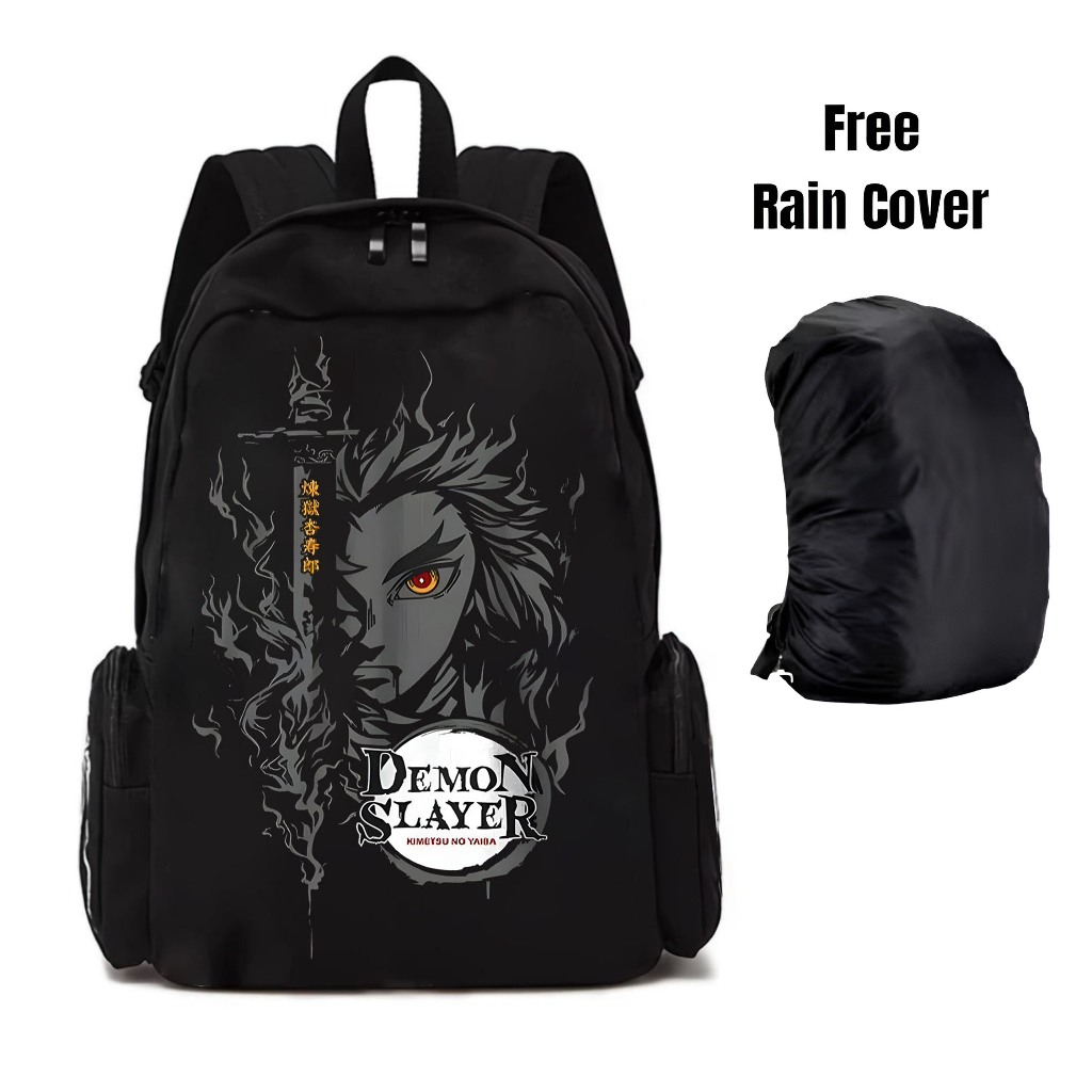 Jual Tas Ransel Anak Sekolah Laki Laki Perempuan Demons Slayer Kece ...