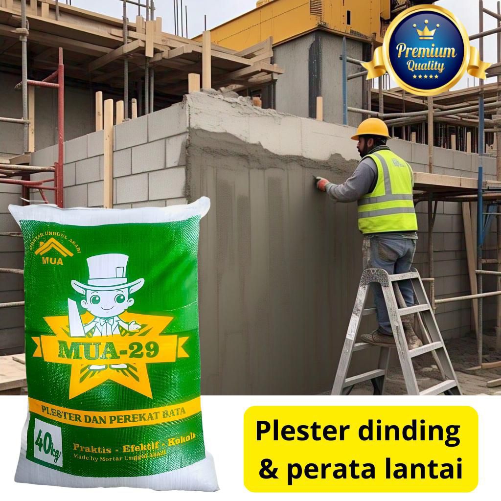 Jual Mortar plaster dinding | perata lantai | perekat bata merah *Anti ...