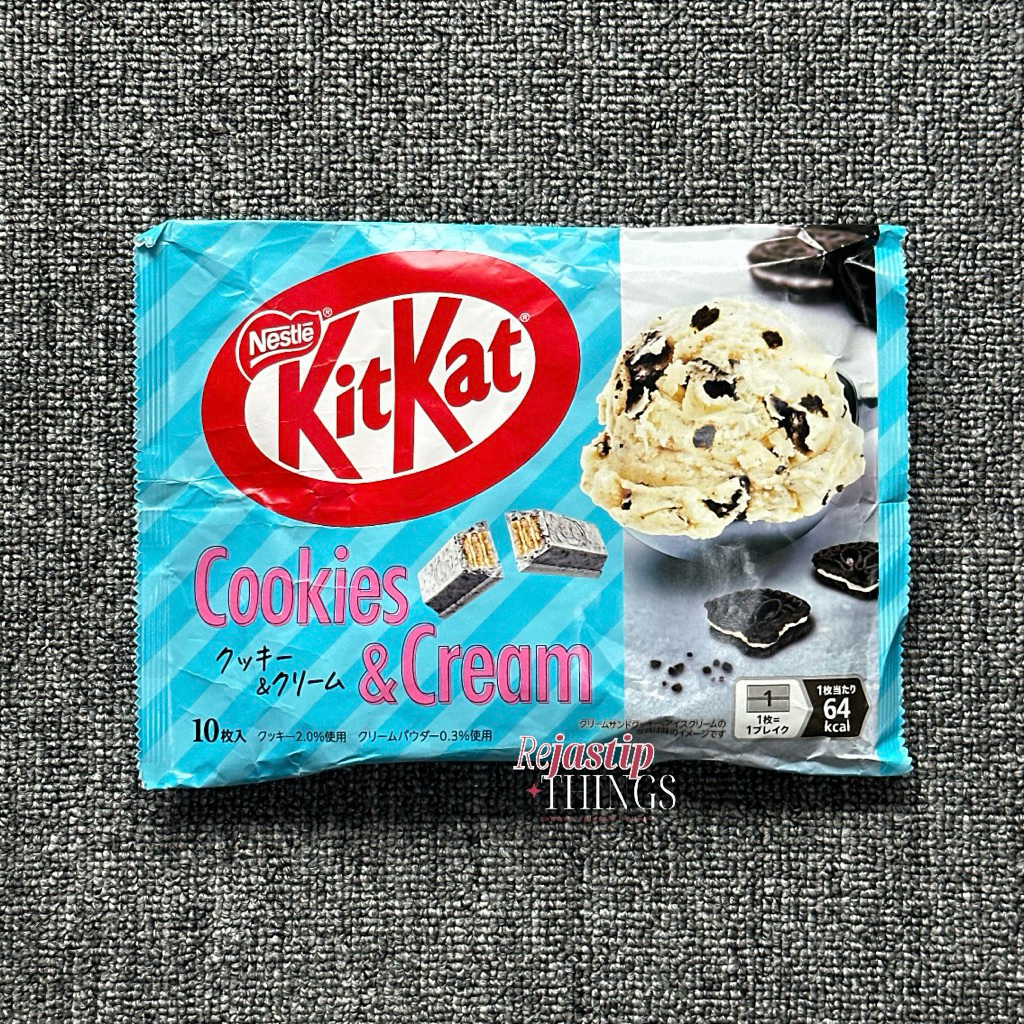 Jual [READY] Kit Kat Mini Cookies n Cream 10pcs Made in Japan - Kitkat ...