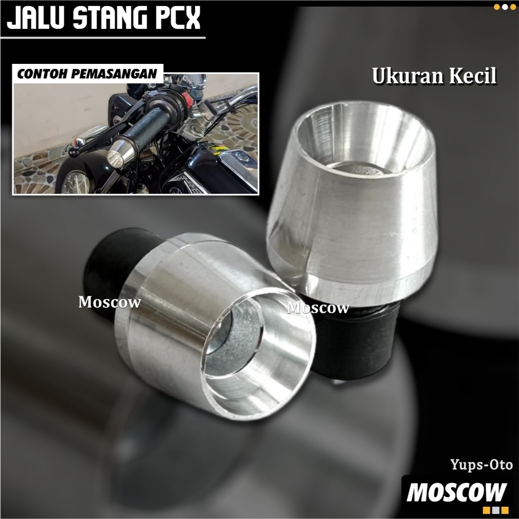 Jual JALU STANG MODEL PCX CROME BANDUL STANG PCX CROM JALU STANG CHROME ...