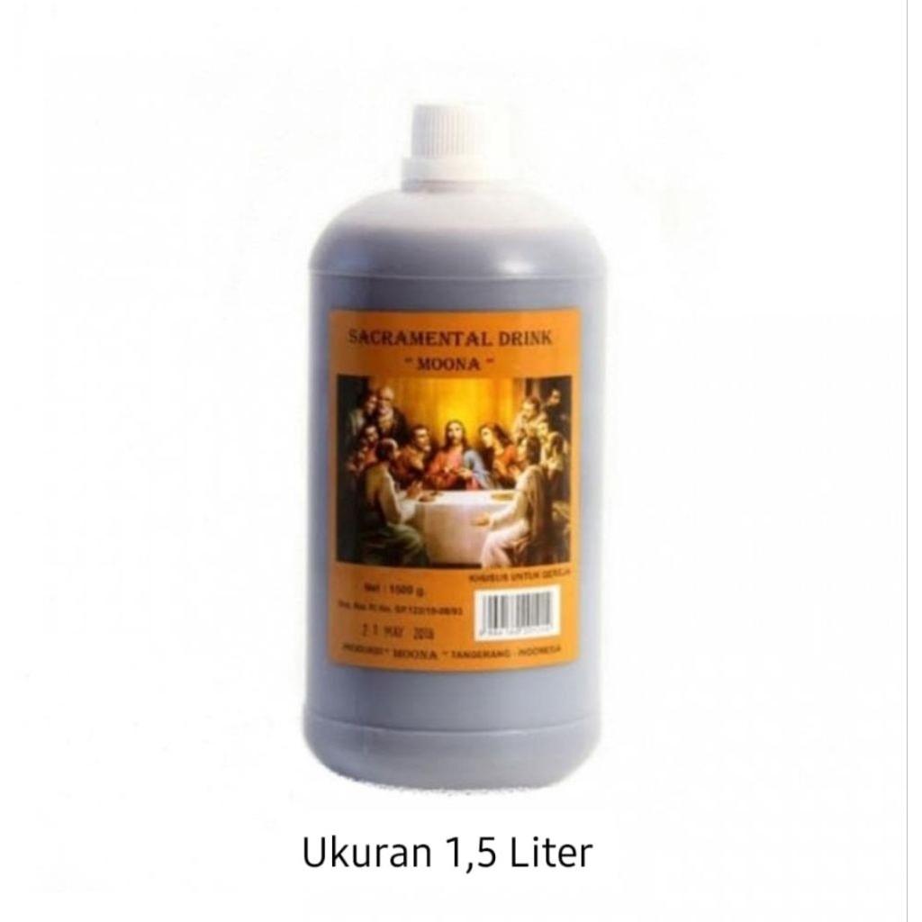 Jual Anggur Perjamuan Kudus (Ukuran 1,5 Liter) | Shopee Indonesia