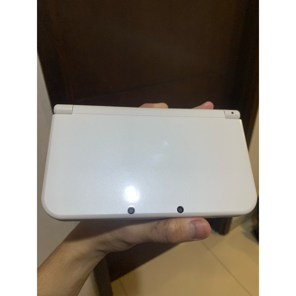 Jual New Nintendo 3ds XL White IPS top screen | Shopee Indonesia
