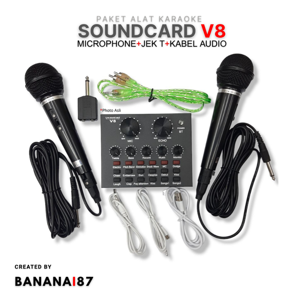 Jual Sound Card / Mixer / Bluetooth USB External Soundcard Live ...