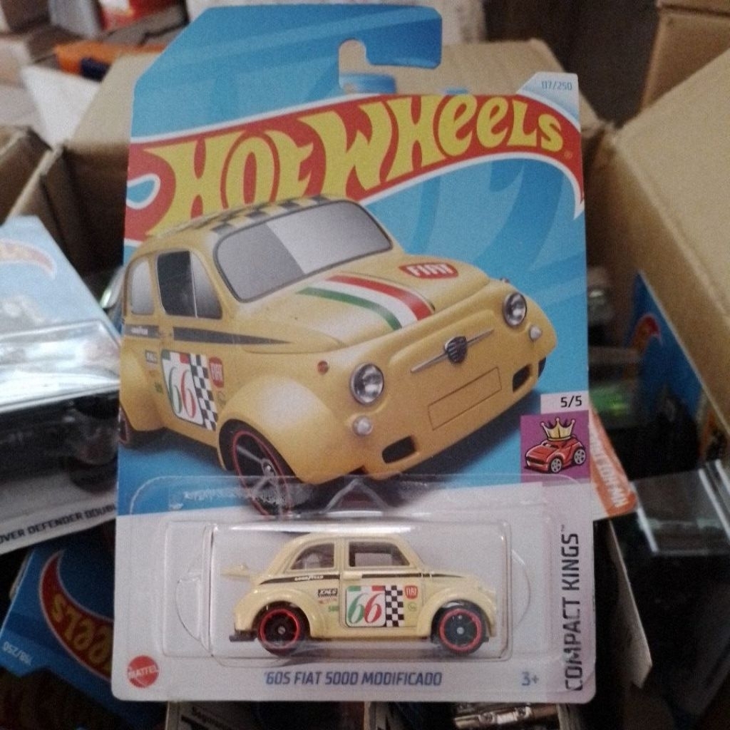 Jual Hotwheels 60s fiat 5000 modificado compact kings | Shopee Indonesia