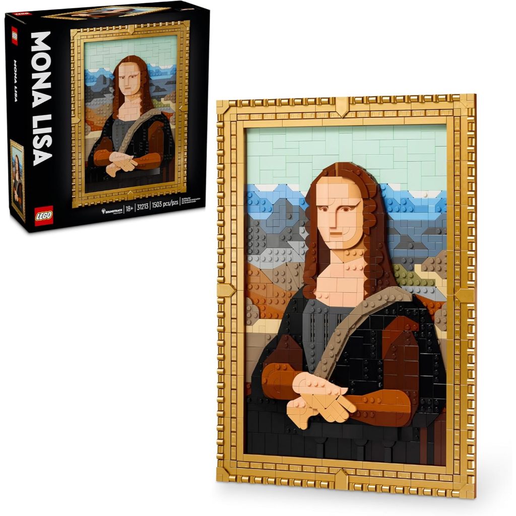 Jual LEGO Art Mona Lisa Building Set - Leonardo da Vinci Wall Display ...