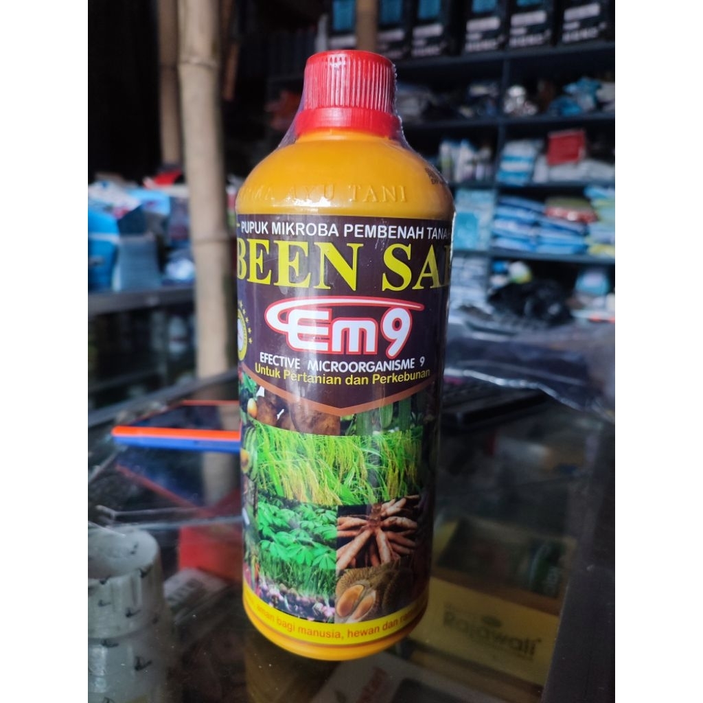 Jual Pupuk EM 9 Been Sae EM9 1 liter mikroba pembenah tanah dekomposer ...