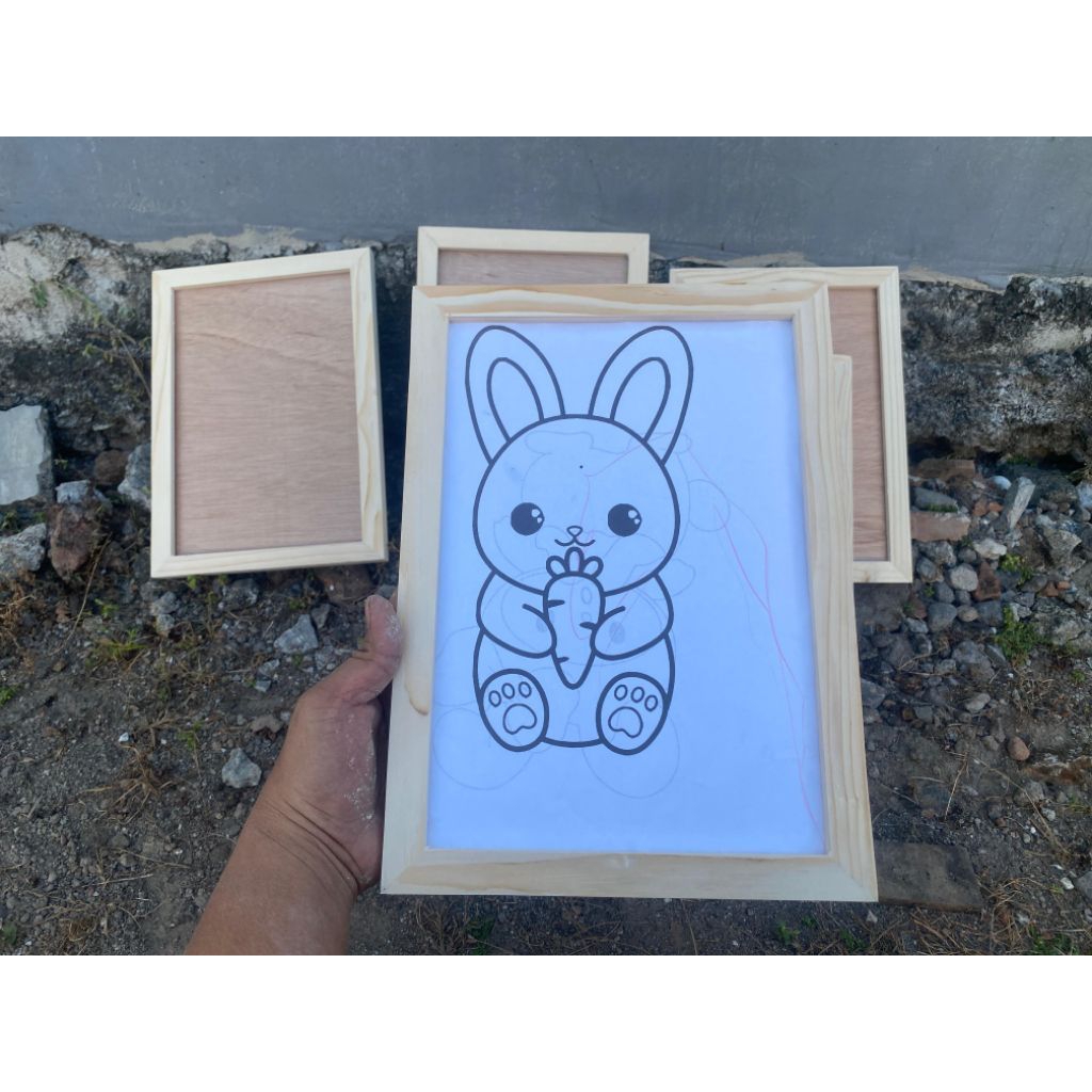 Jual Pigora A4 /pigora untuk kertas A4 /pigora kayu /pigora unik ...