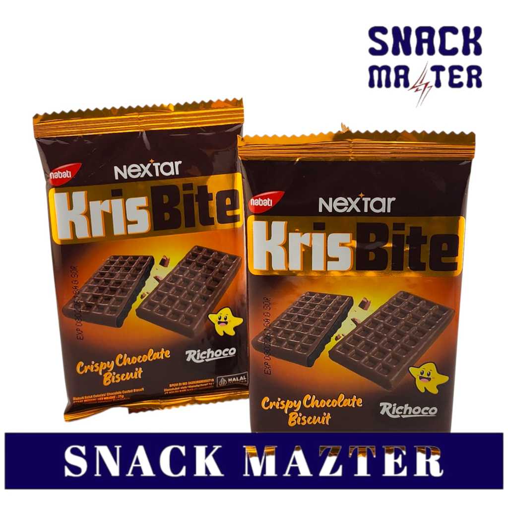 Jual Nabati Nextar Krisbite Crispy Chocolate Biscuit - 30gr | Shopee ...