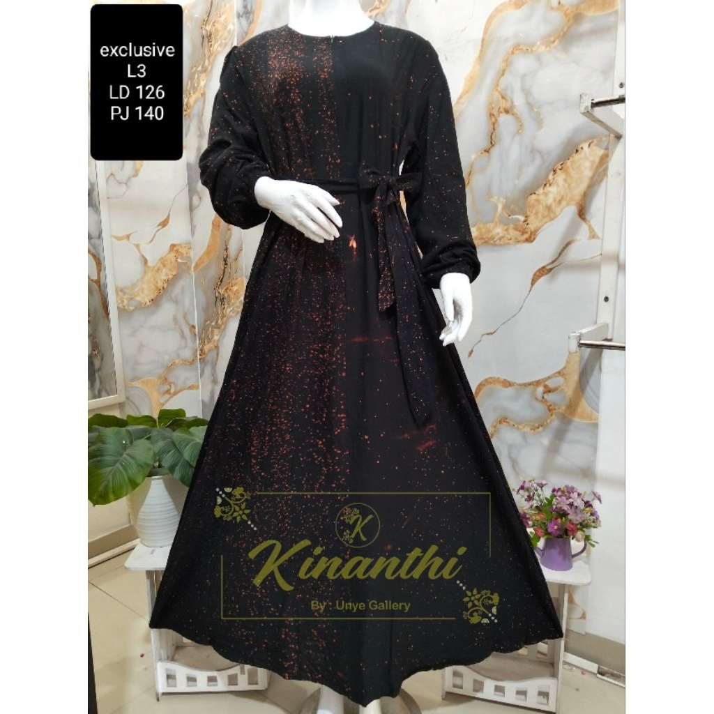 Jual Kinanthi / Gamis Exclusif Kinanthi / Kinanthi Batik Nusantara ...