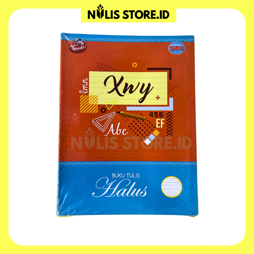 Jual Buku Tulis halus kasar SIDU 38 lembar-1 pack isi 10 buku tulis ...