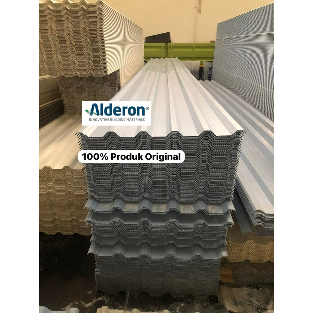 Jual Alderon 830 / Atap UPVC / Atap Alderon Double Layer 830 | Shopee ...