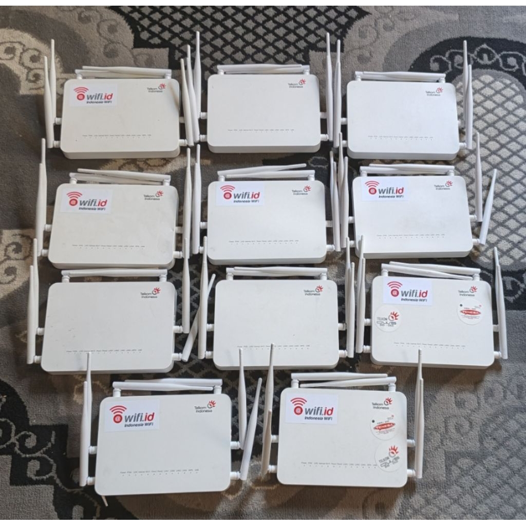 Jual router f670 zte premium 6 antena kondisi normal free adaptor like ...