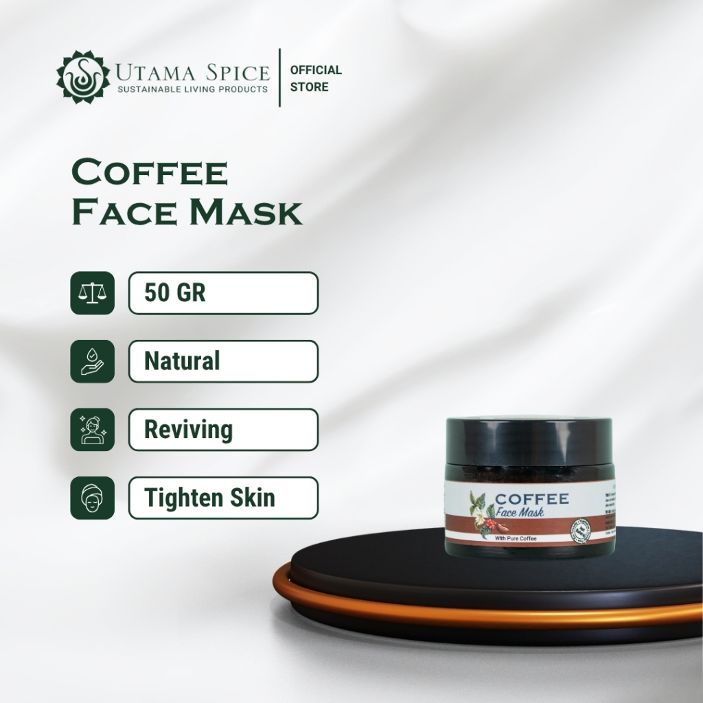 Jual Utama Spice Coffee Face Mask 50gr | Shopee Indonesia