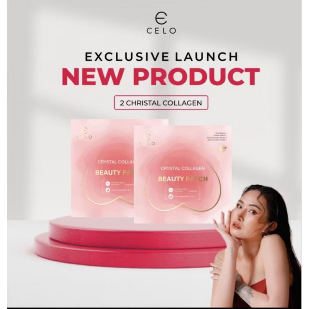 Jual ( REDY STOK) CELO BEAUTY PATCH CRYSTAL COLLAGEN BREAST TETONG ...