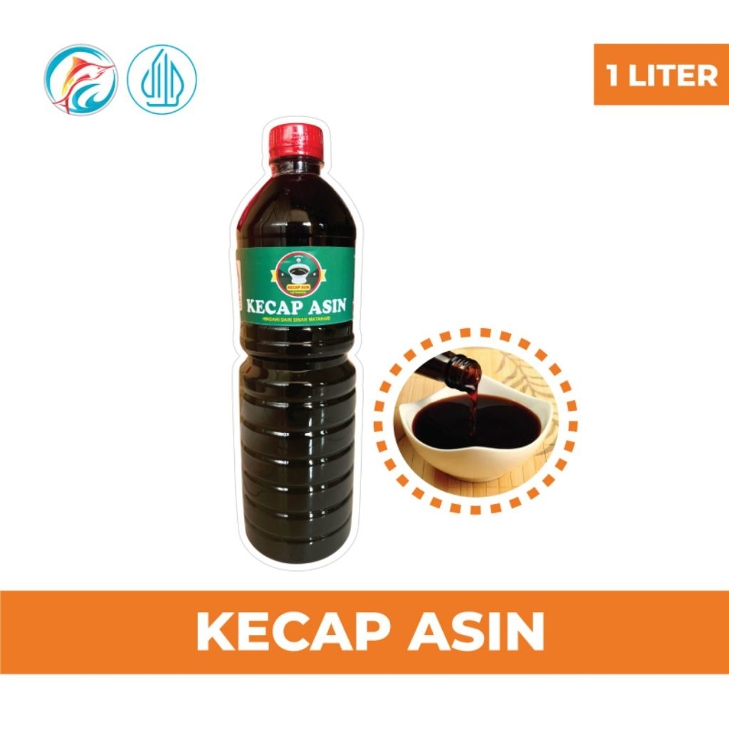 Jual KECAP ASIN INDONESIA UKURAN 1 LITER || HALAL, BPOM DAN MURAH ...