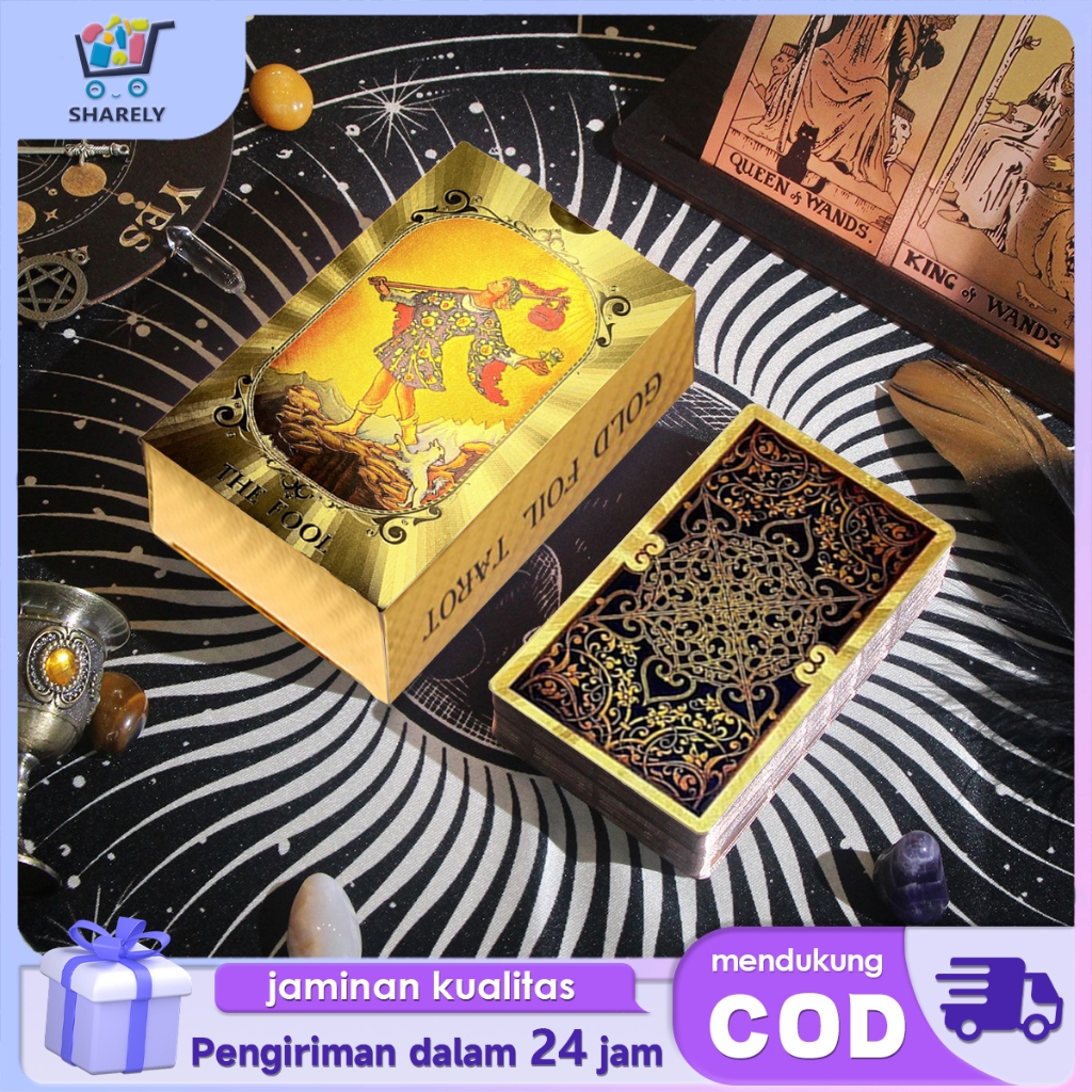Jual Tarot Card 78pcs Deck Rider Kartu Tarot Ramal Goddess Of Love ...
