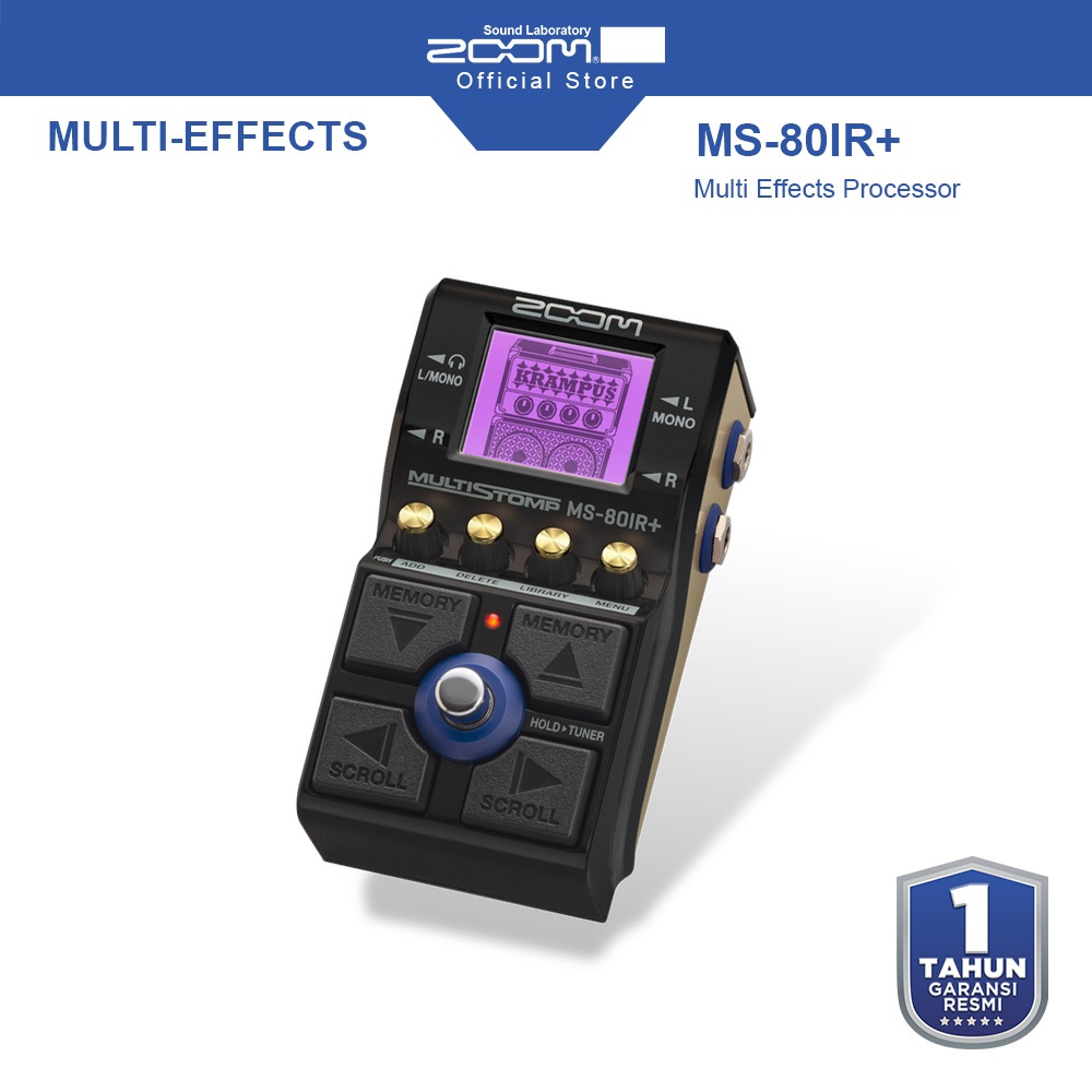 Jual Zoom MS-80IR+ Multi Effects Processor | Shopee Indonesia