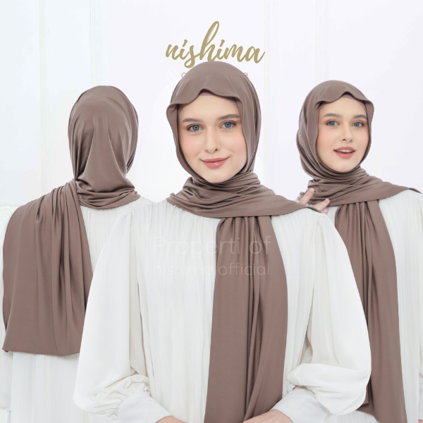 Jual Nishima - Pashmina Kaos Jersey Premium size 180 X 75 // Pashmina ...