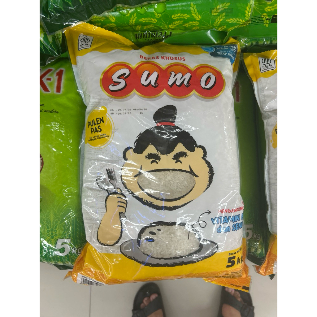 Jual SUMO beras khusus Kuning 5kg | Shopee Indonesia