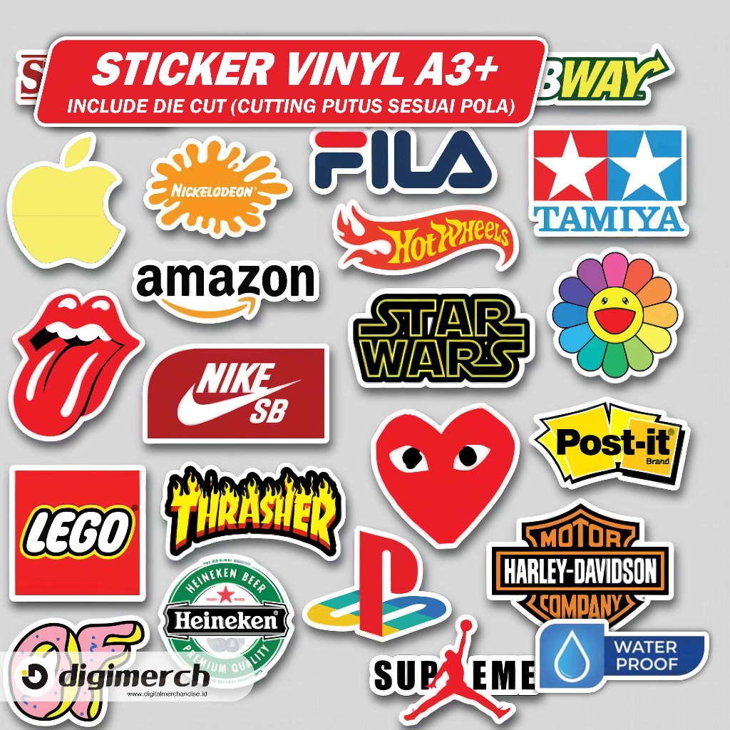 Jual STIKER VINYL CUTTING PUTUS DIE CUT | STICKER CUTE CUSTOM FREE ...