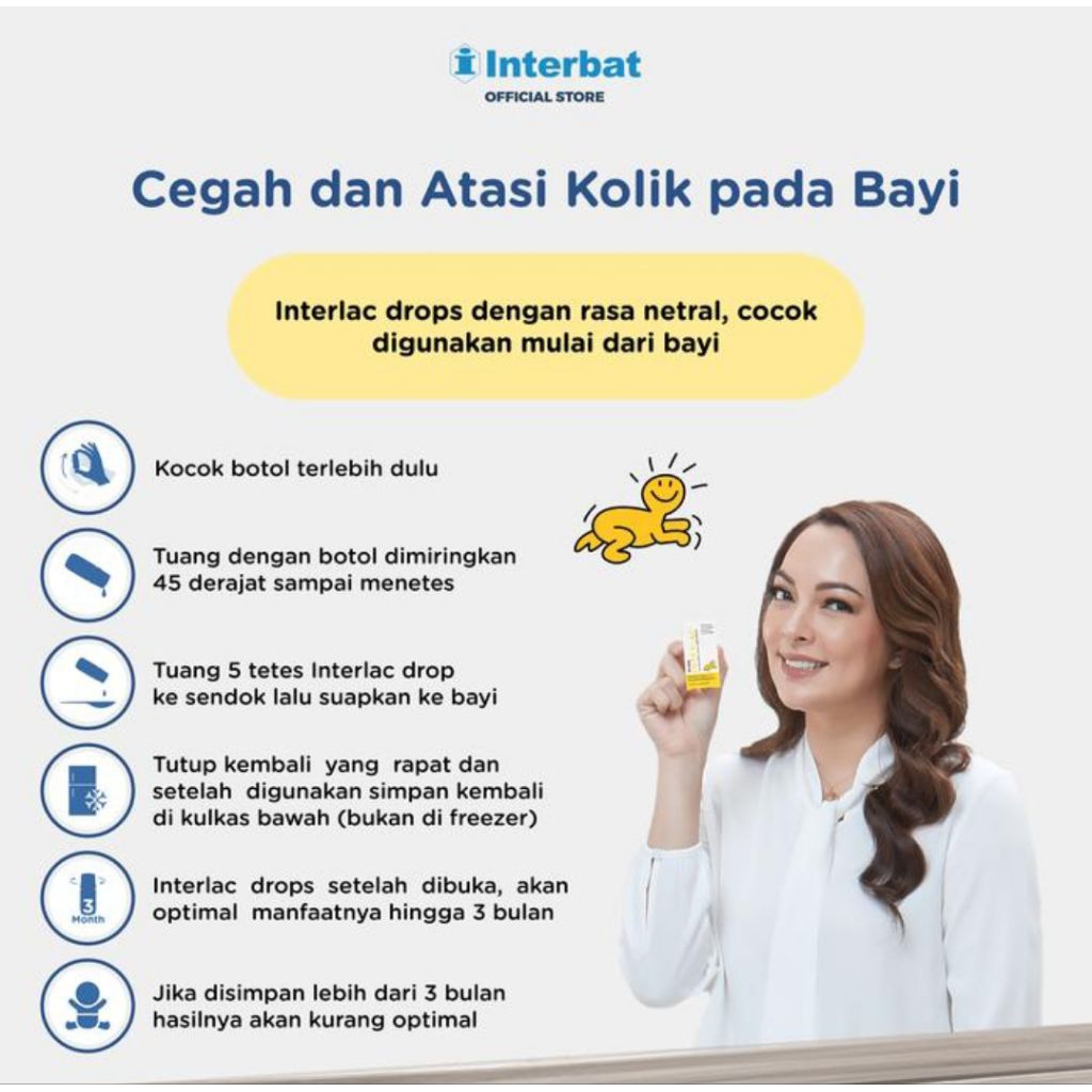 Jual INTERLAC PROBIOTIK DROPS 5ML MENJAGA KESEHATAN SALURAN PENCERNAAN ...