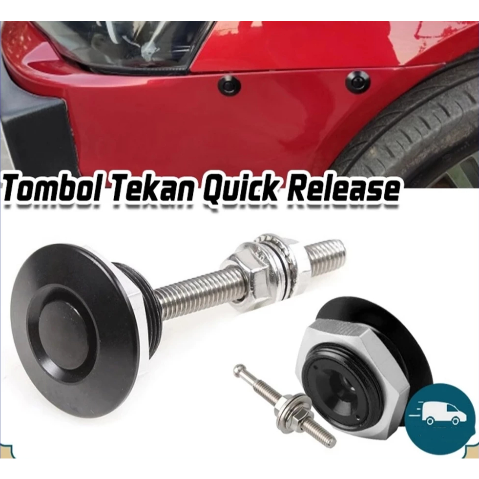 Jual 1Pcs Aksesoris Modifikasi Mobil Kunci Kap Mini 30mm Tipe Tombol ...