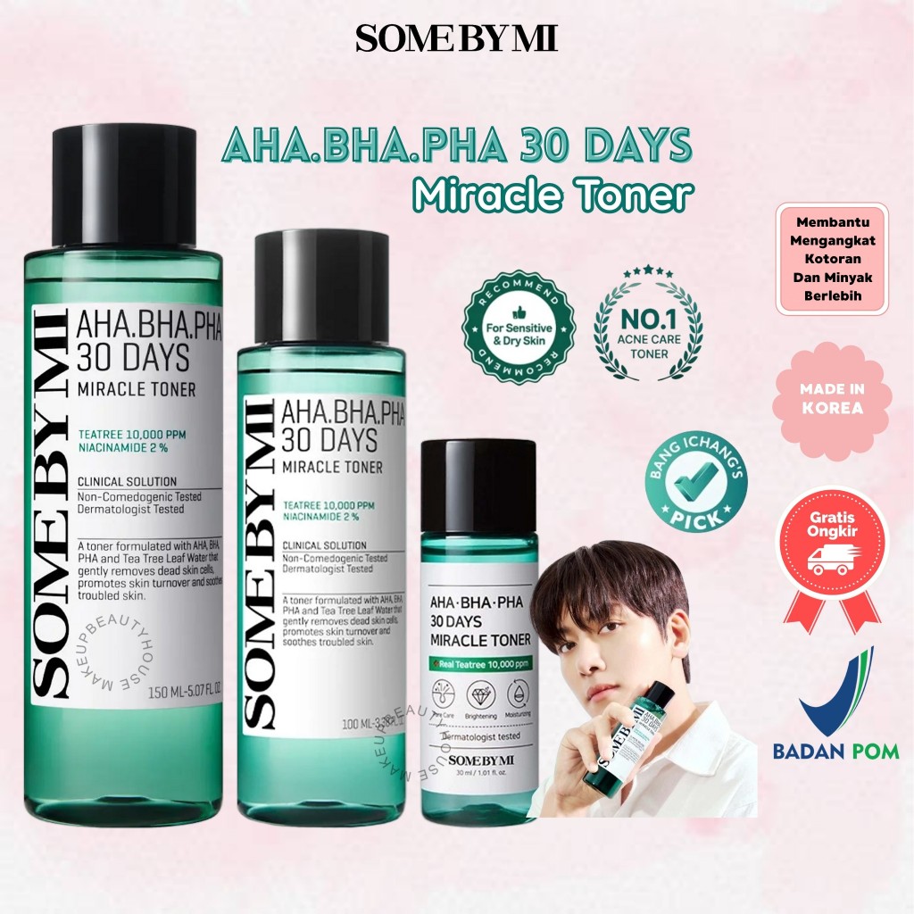 Jual SOMEBYMI AHA BHA PHA 30 Days Miracle Toner 30ml / 100ml / 150ml ...