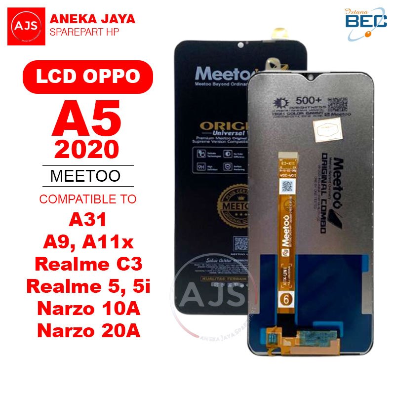 Jual LCD OPPO A5 2020 / A31 / A9 / A11X / REALME C3 / 5 / NARZO 10A ...
