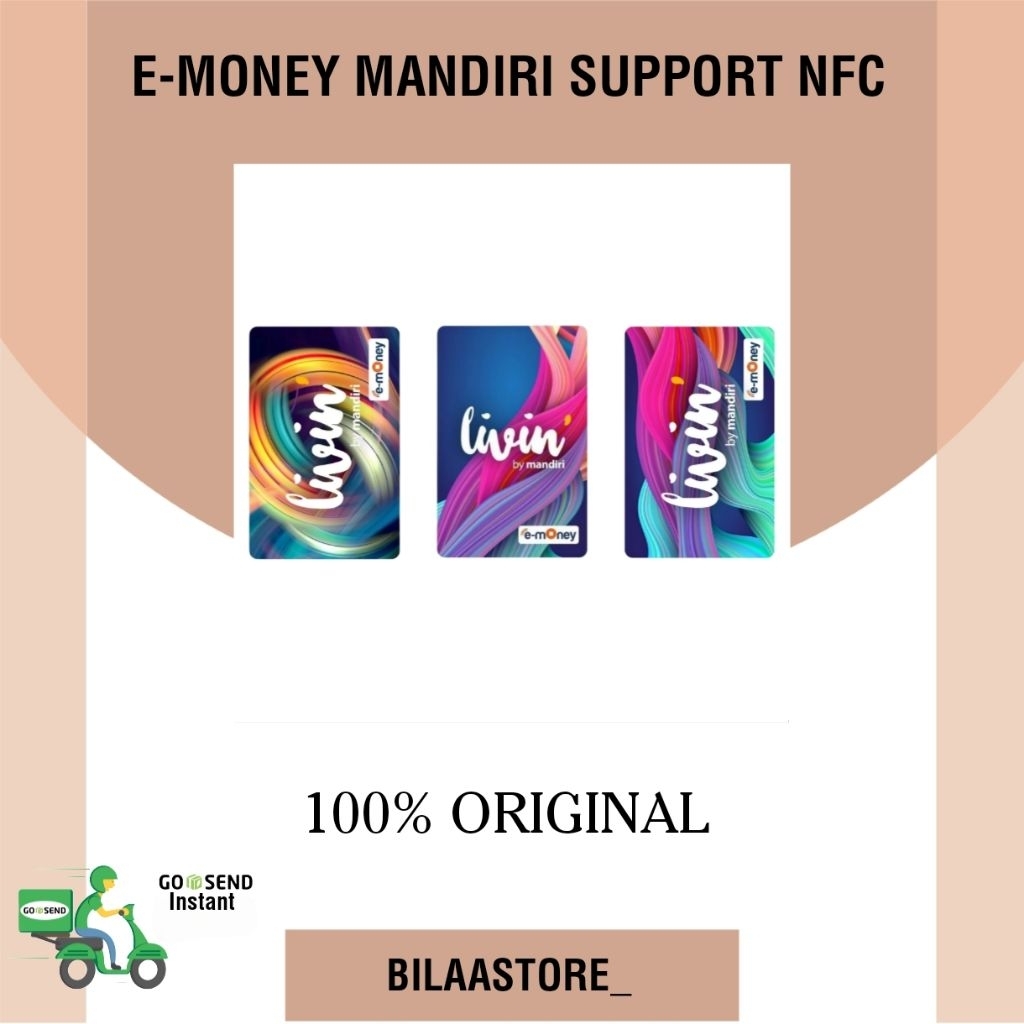 Jual Kartu E-money Mandiri/ Kartu E-toll Mandiri / E-toll Mandiri Card ...