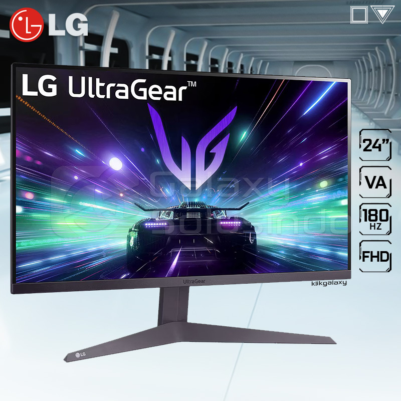 Jual LG 24GS50F-B UltraGear FHD VA 24" 180Hz 1ms Freesync Gaming Monitor | Shopee Indonesia