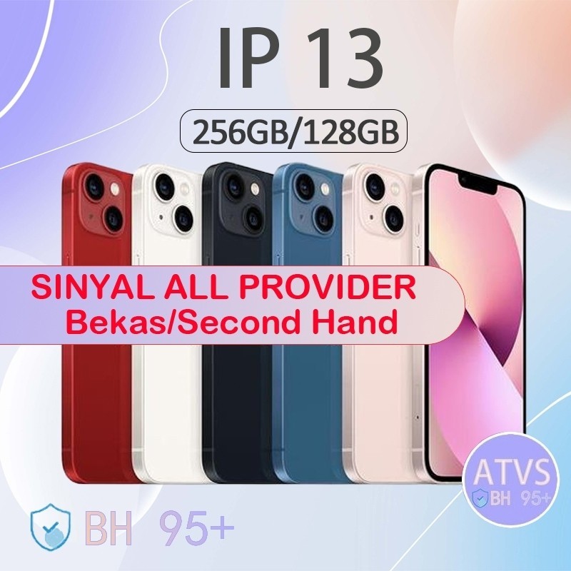 Jual IP 13 128GB/256GB FULLSET MULUS Bekas GOOD CONDITIONS BH 95 ...