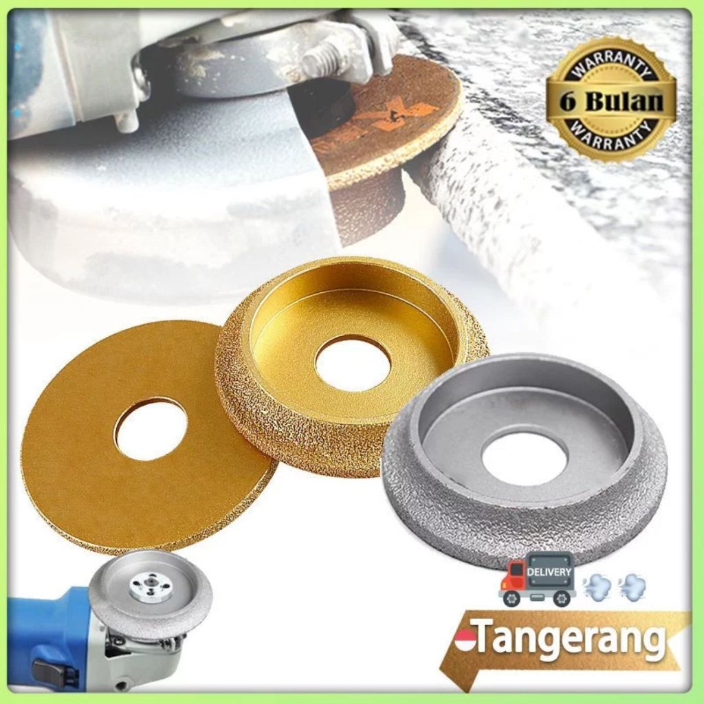 Jual 10mm Mata Pinggul Bevel Granit Bullnose Emas 10mm Roda Gerinda ...