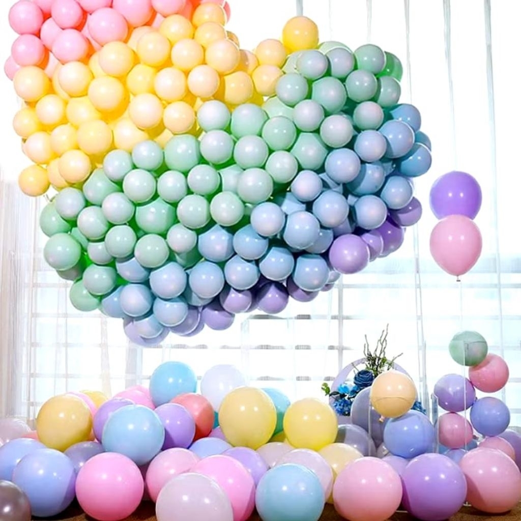 Jual Balon Latex Macaron 5 Inch / Balon Pastel Macaron 5 Inch | Shopee ...