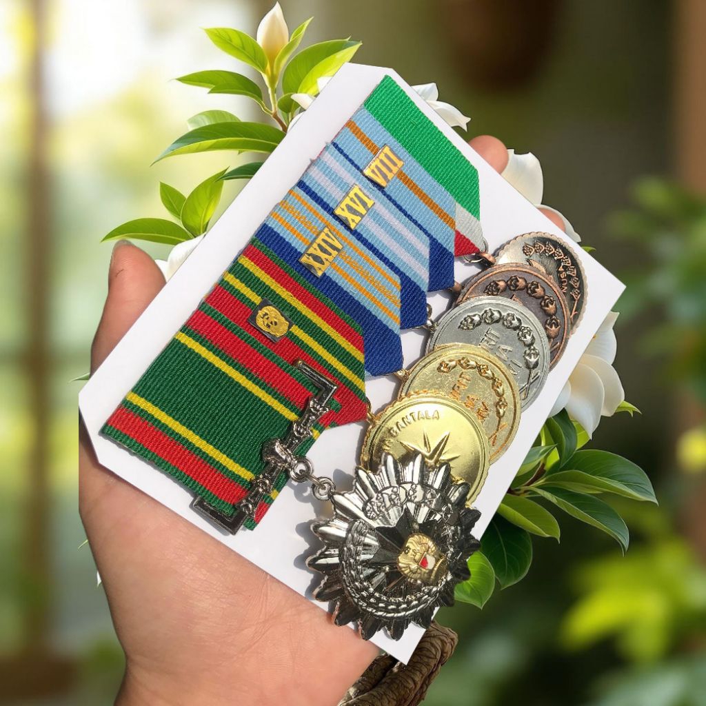 Jual PDU Medali TANDA JASA, TANDA KEHORMATAN, SATYA LENCANA TNI Dharma ...
