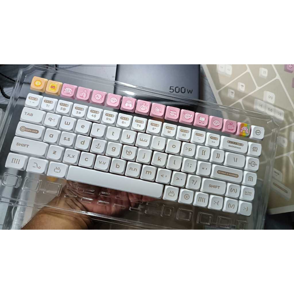 Jual (BNOB) Keycaps Low Profile (nSA Profile) PBT Dye-Sub NuPhy Numoji ...