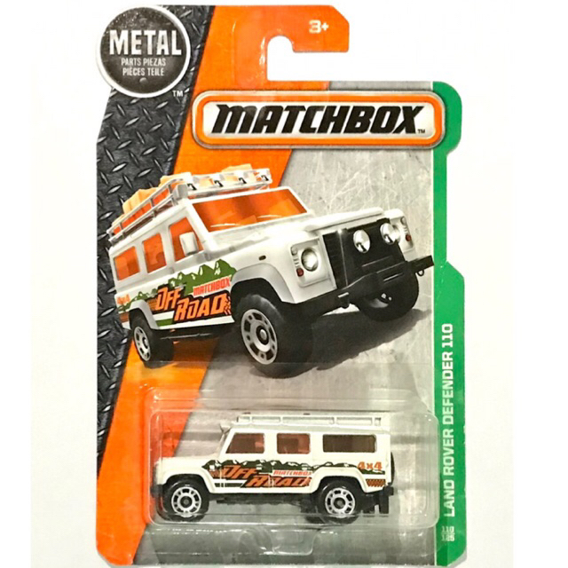 Jual MATCHBOX - LAND ROVER DEFENDER 110 Wht | Shopee Indonesia