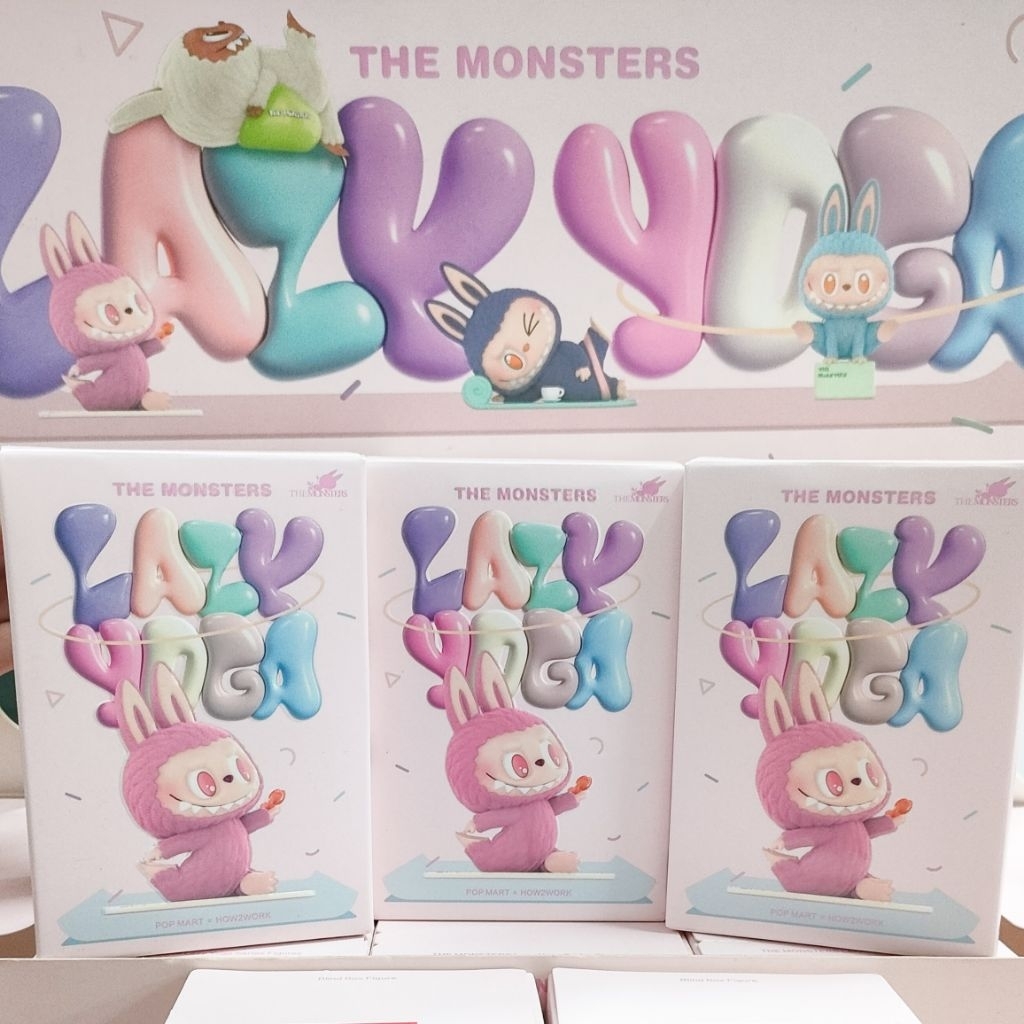 Jual POPMART LABUBU LAZY YOGA SERIES BLIND BOX | Shopee Indonesia