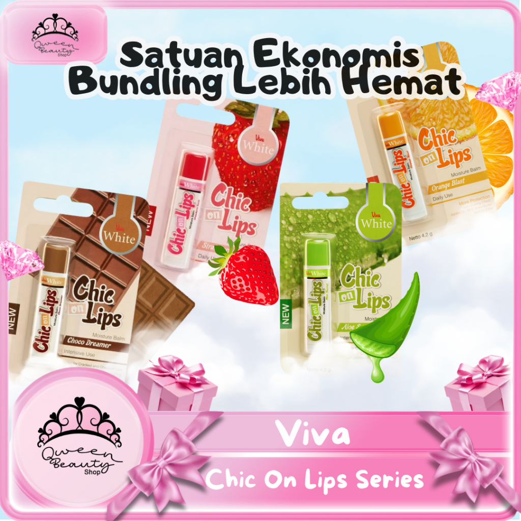 Jual Viva Cosmetics Moisture Balm Chic on Lips | Shopee Indonesia
